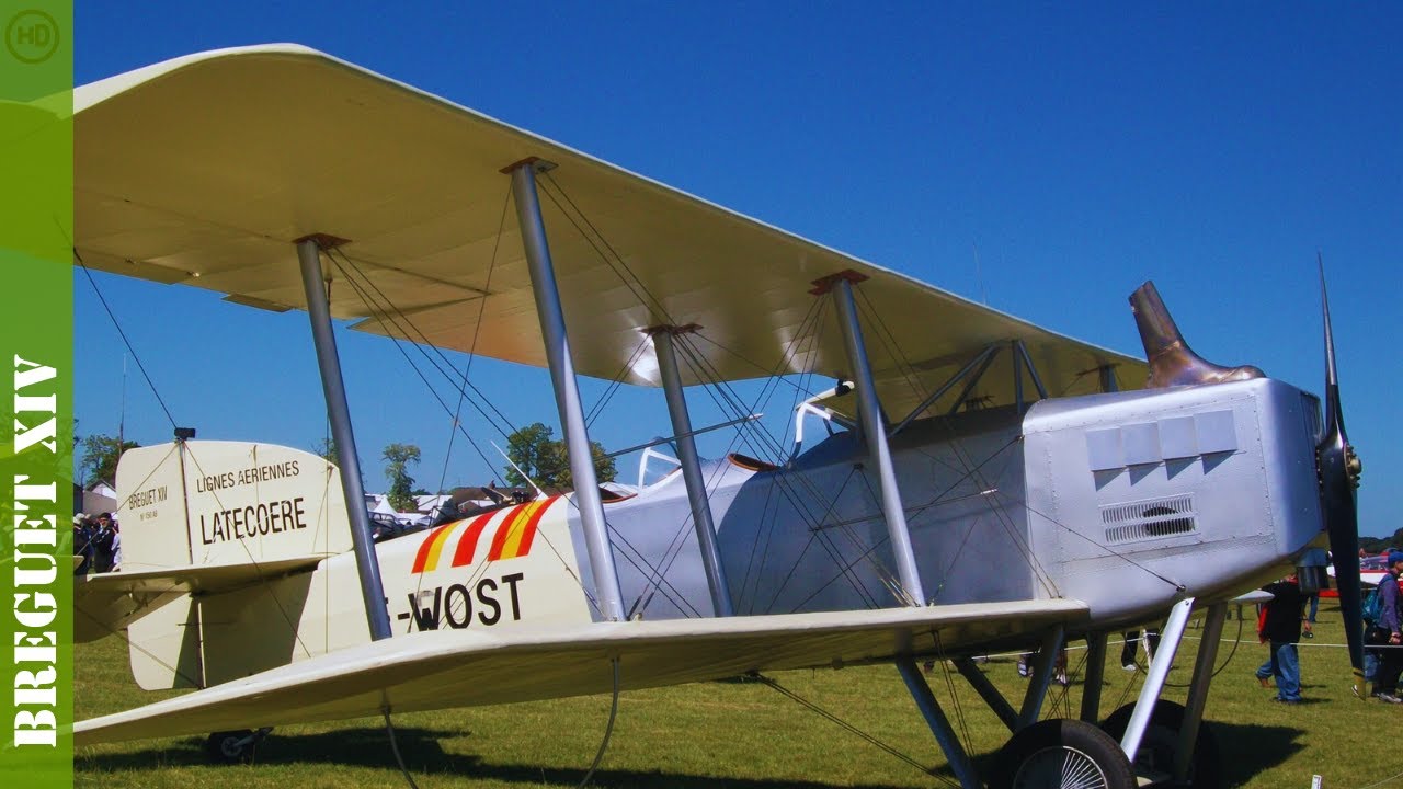 Breguet XIV - reconnaissance aircraft - HD - YouTube