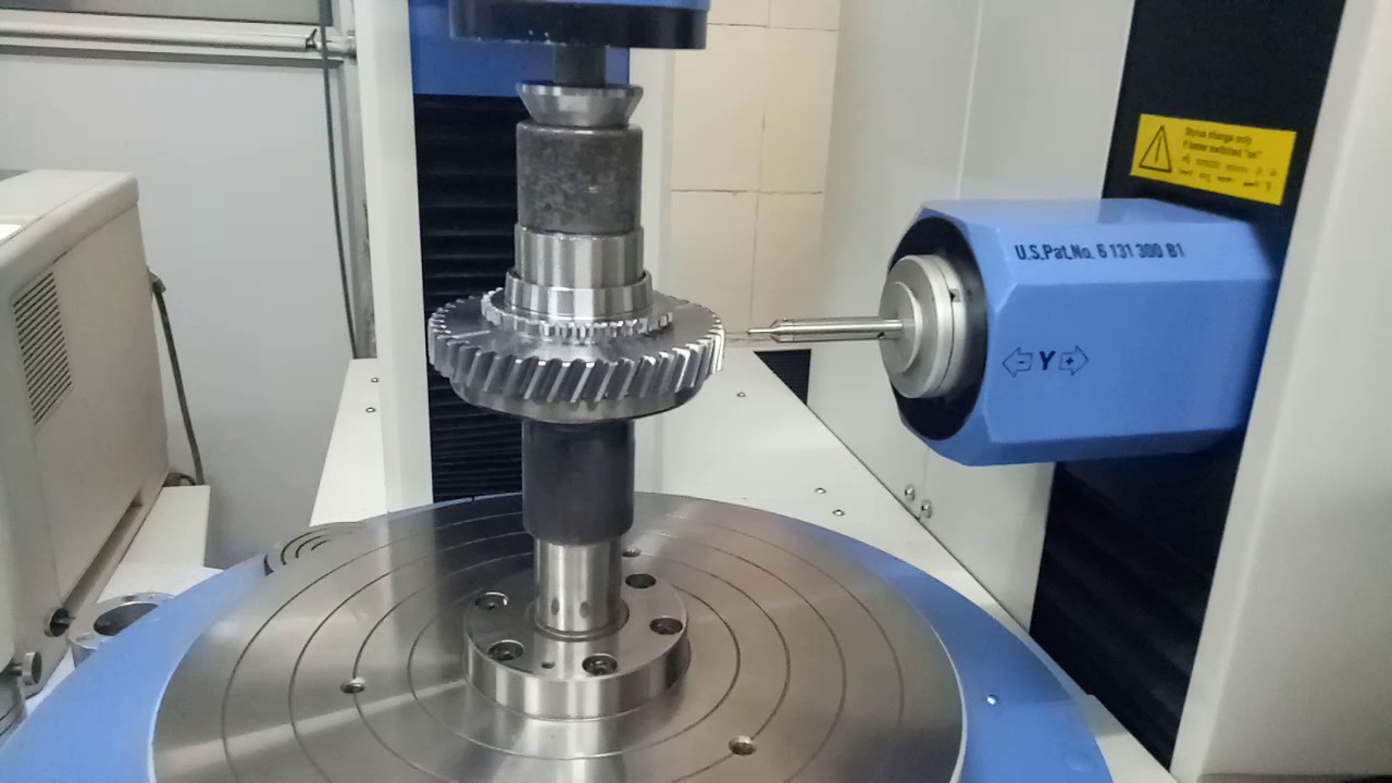 Lead & Profile Testing on Klingelnberg P40 - YouTube