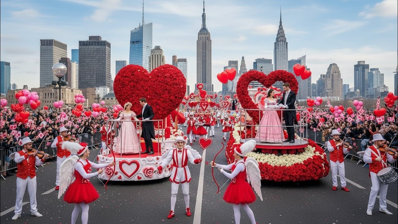 New York Valentine Day Parade 2026 ️ A Night of Love & City Lights ...