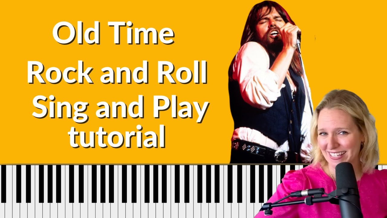 Old Time Rock and Roll Piano tutorial - sing and play with bluesy ...