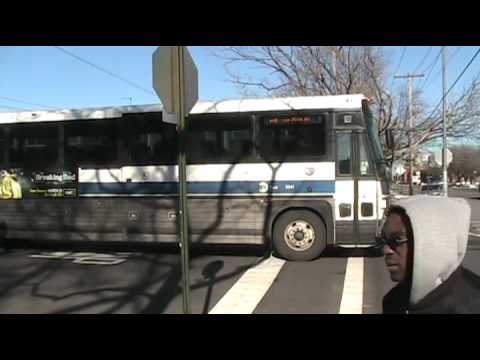 MTA Bus Company's MCI D4500CL #3341 on the BM5 - YouTube