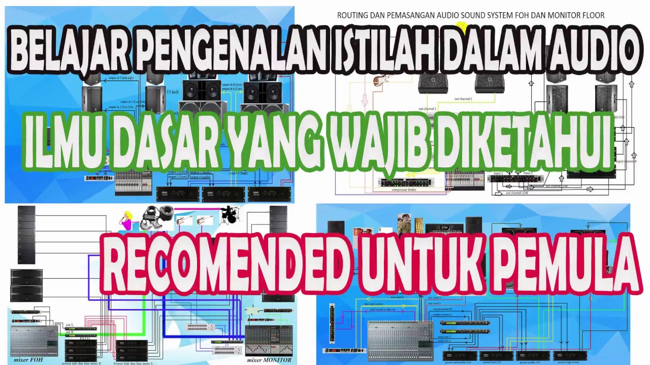 BELAJAR PENGENALAN ISTILAH DALAM AUDIO SOUND SYSTEM PART 1 | UNTUK ...