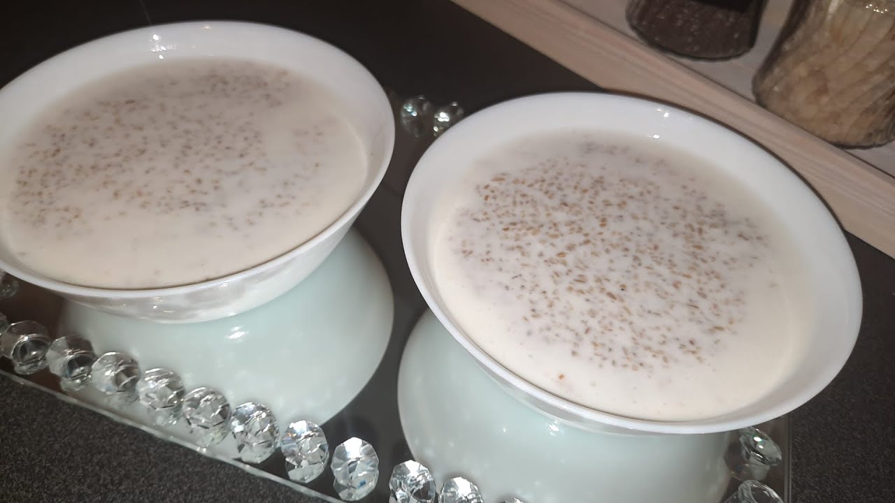 Recette tchicha au lait battu 😋تشيشة بالبن الذيذ بزاف 😋😋 - YouTube