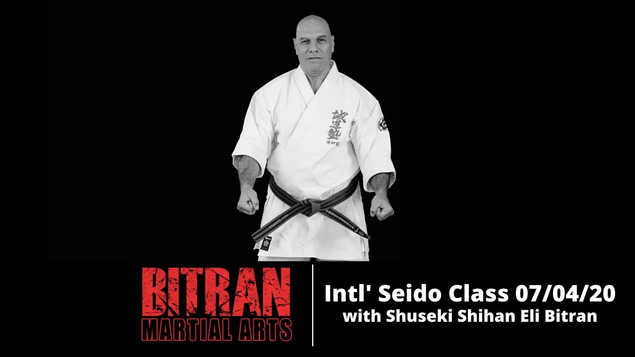 International Seido Karate Class with Shuseki Shihan Eli Bitran | Seido ...