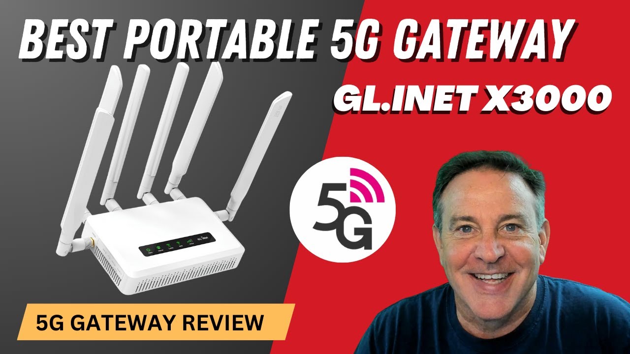 🔴Outstanding 5G Mobile Router with Multi-WAN and VPN GL.inet X3000 ...