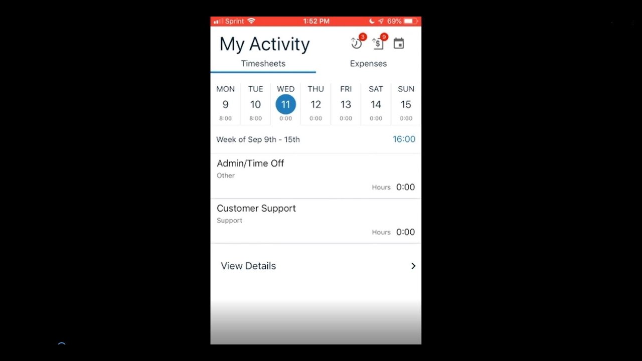 Journyx Mobile Time Tracking App - YouTube