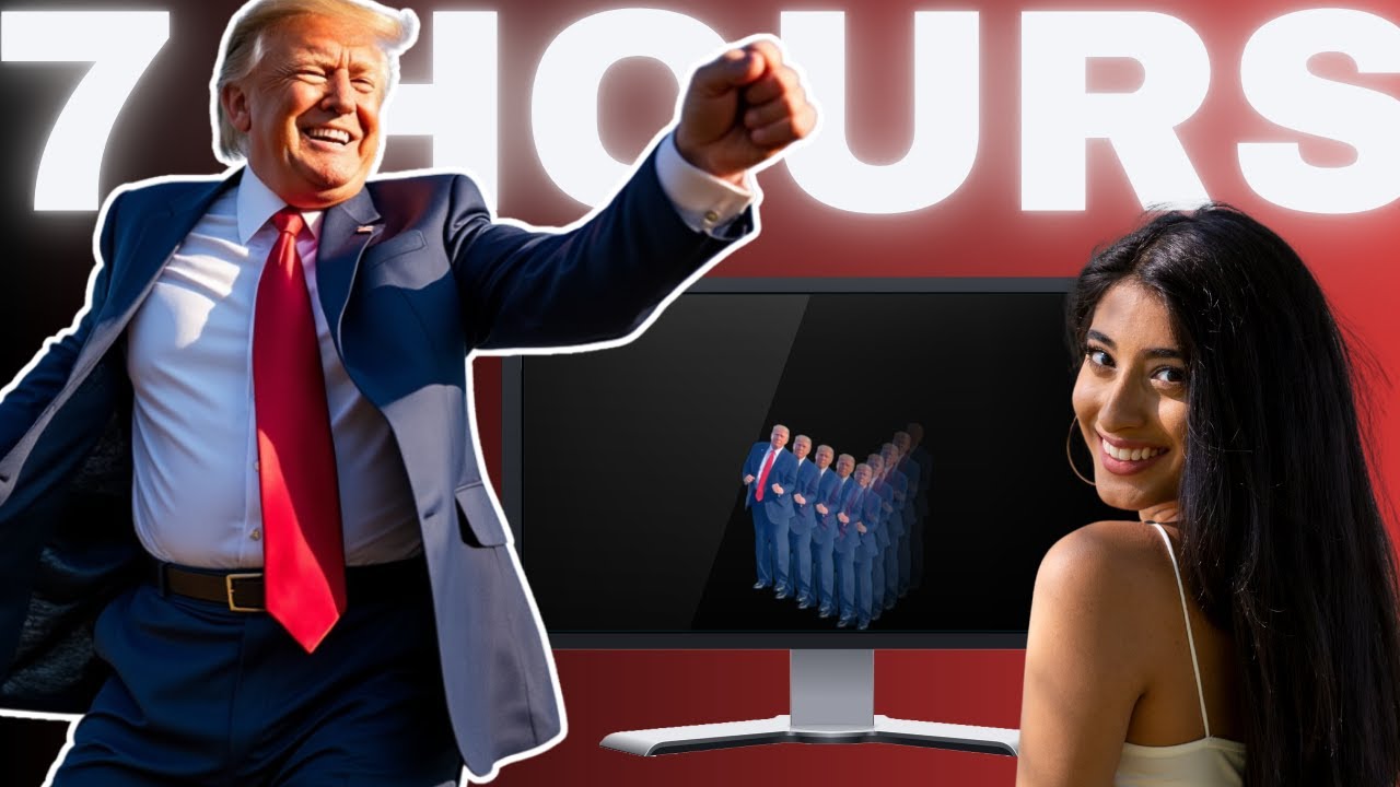 Bouncing Trump Dance Screensaver - 7hrs NO LOOP - YouTube