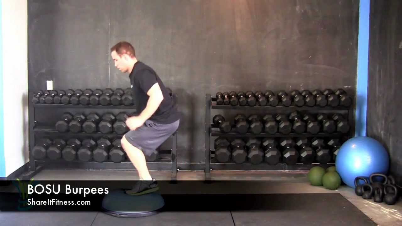 BOSU Burpees - YouTube