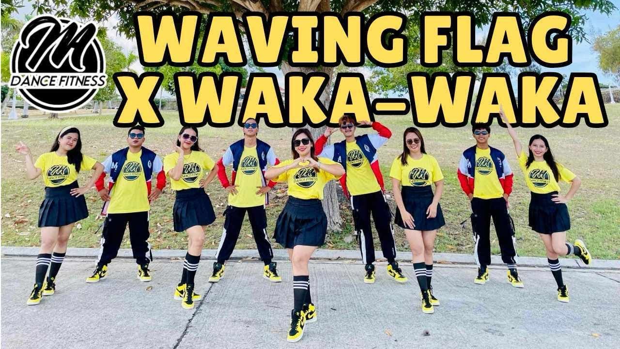 WAVING FLAG X WAKA WAKA | WARMUP DANCE - YouTube