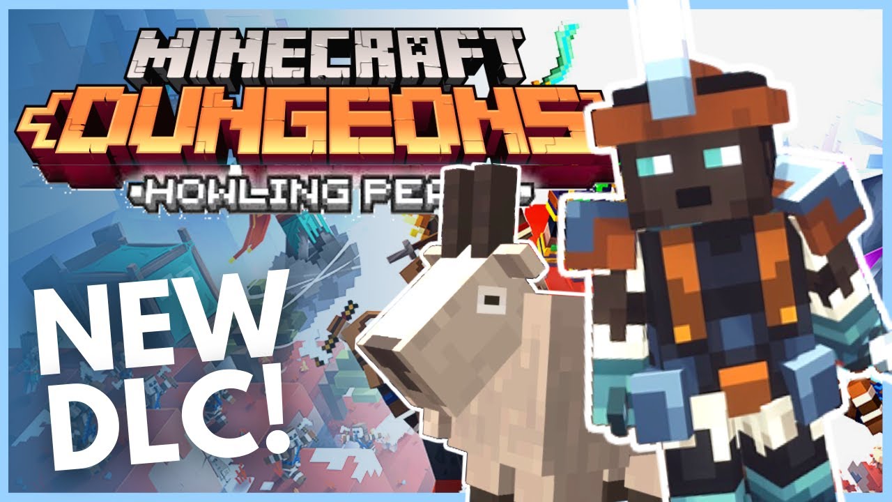 Howling Peaks DLC (Minecraft Dungeons) - YouTube