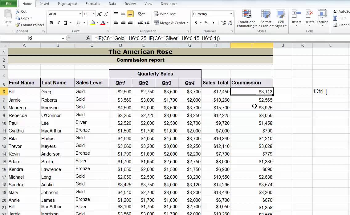 Trace Excel Precedents With Control YouTube trace-excel-precedents-with-control-youtube