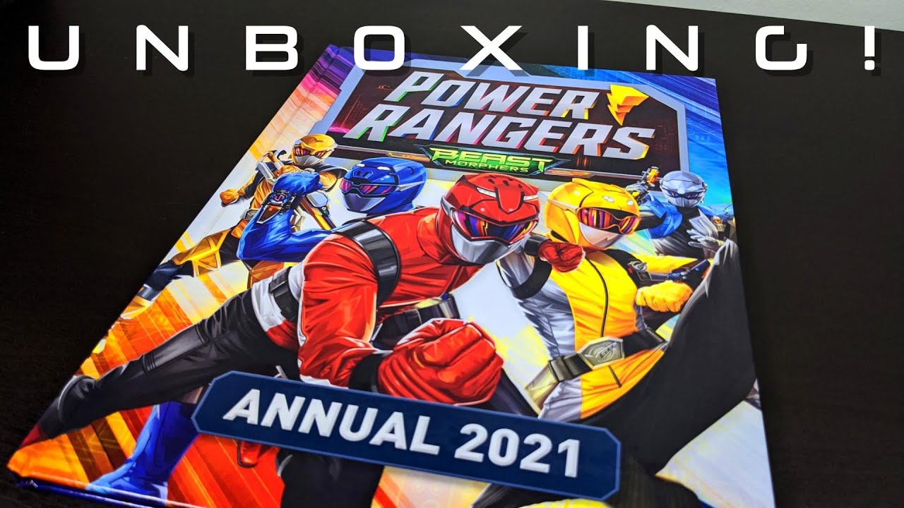 Power Rangers Beast Morphers: Annual 2021 Book Unboxing - YouTube