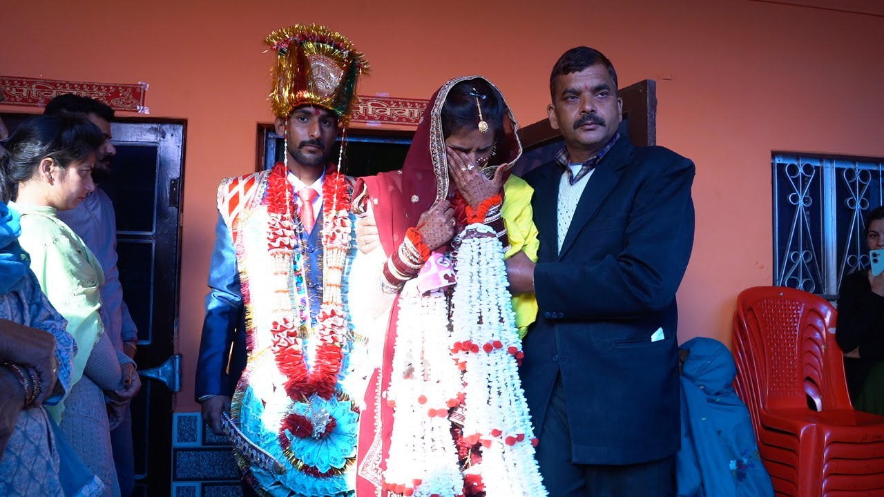 विदाई emotional video of bidai || Emotional Bidai || Himachali wedding ...