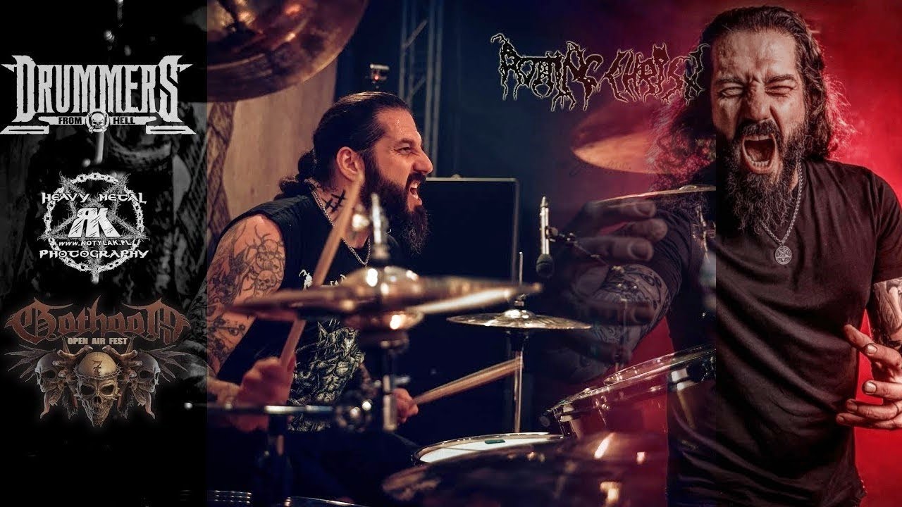 Rotting Christ - Themis Tolis (Drum Cam Compilation) - YouTube