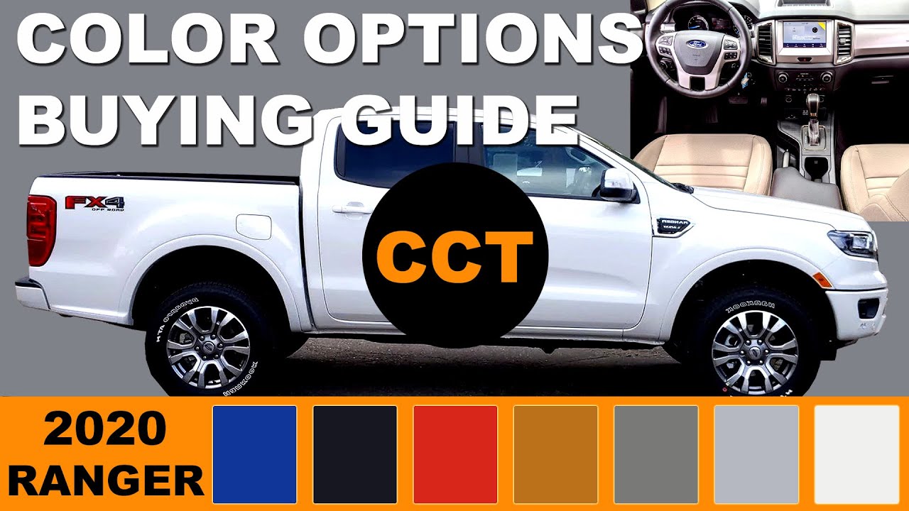 2020 Ford Ranger - Color Options Buying Guide - YouTube