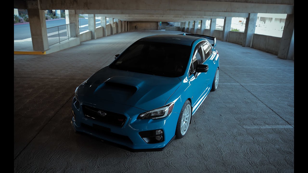 Uli's Hyper Blue Subaru STI! - YouTube