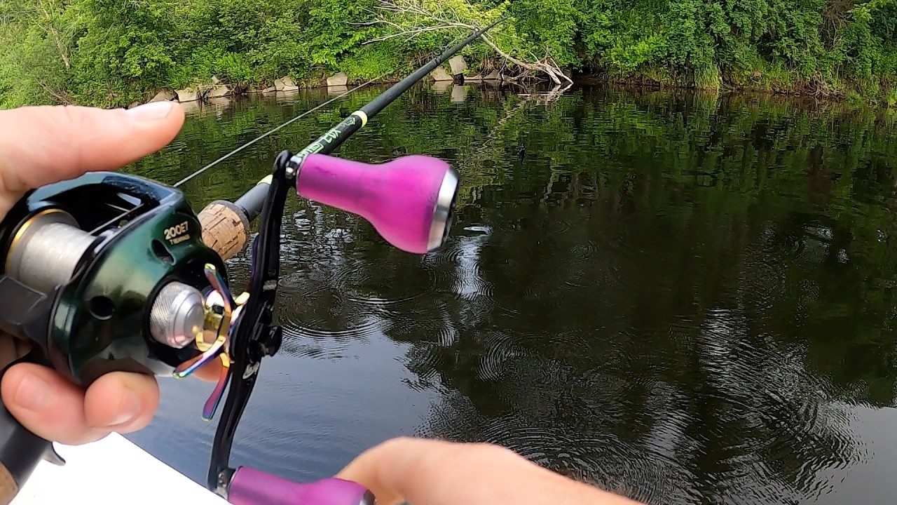 Top-Water Bass Fishing the Connecticut River - YouTube