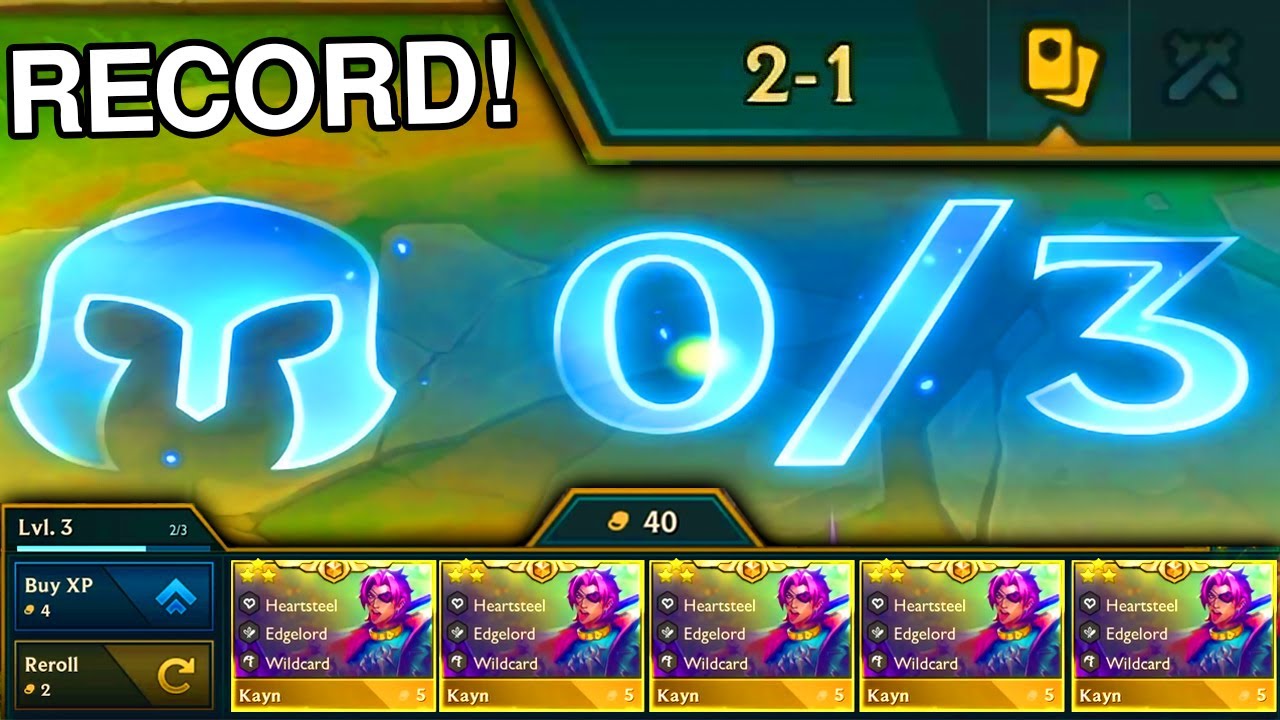 I HAD 40 GOLD AT 2-1 "NEW RECORD" ⭐⭐⭐ | TFT SET 10 - YouTube