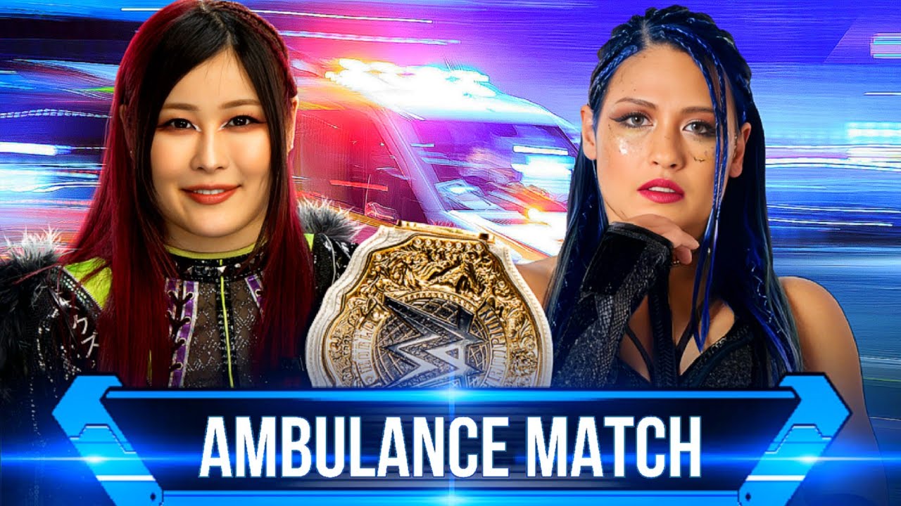 WWE 2K25 | Iyo Sky VS Giulia - Ambulance Match | Saturday Night Main ...