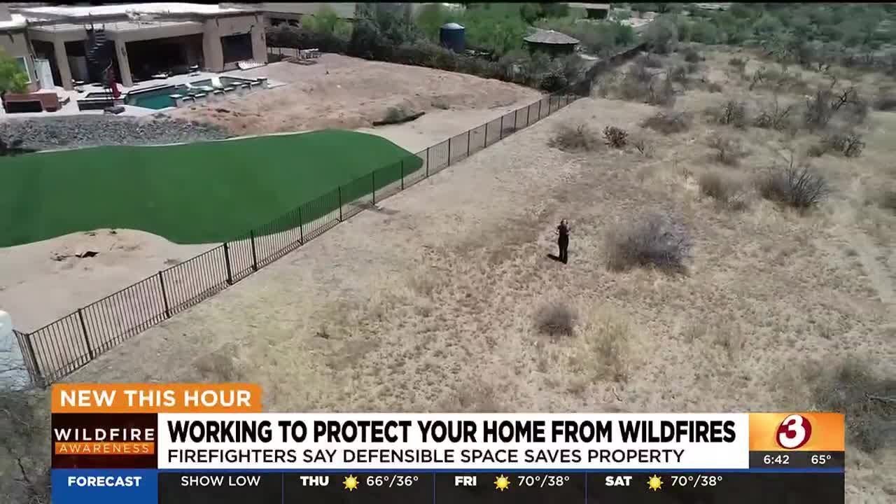 Firefighters say defensible space can save property during wildfires ...