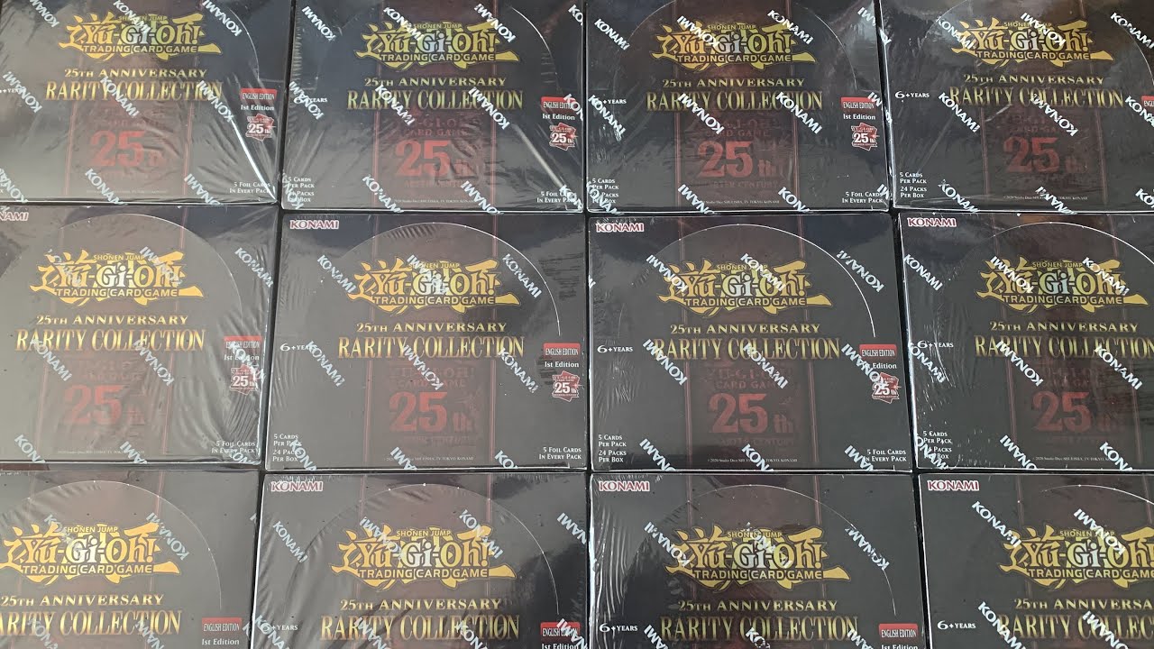 YuGiOh! 25th Anniversary Rarity Collection Case Opening - YouTube