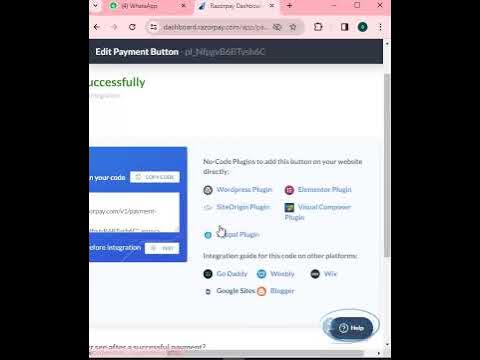 connect Razorpay payment button to your landing Page ? #code #infysky #razorpay #reactjs - YouTube