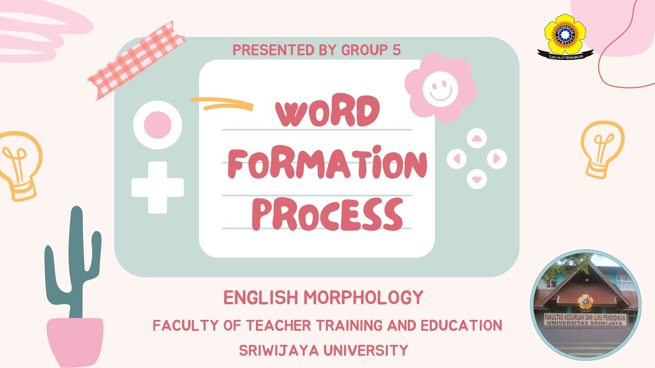 WORD FORMATION PROCESS - YouTube