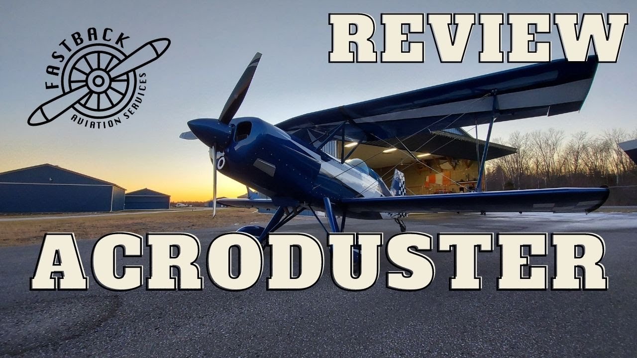 Airplane review: Acroduster - YouTube