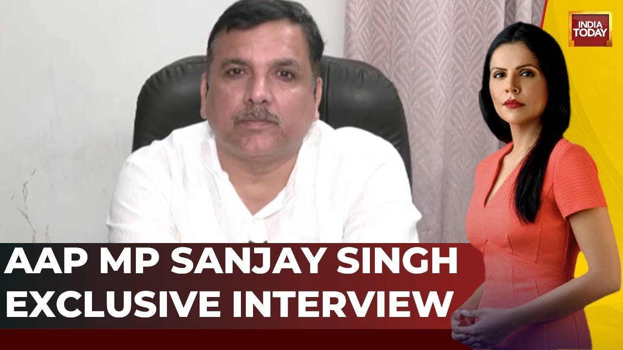 Interview: AAP MP Sanjay Singh Exclusive On India Today After Arvind ...