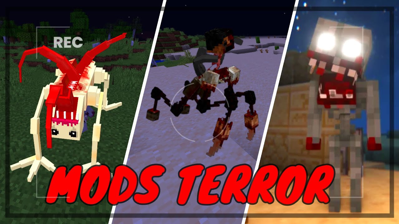 Los mejores mods de terror para MINECRAFT | link de descarga - YouTube