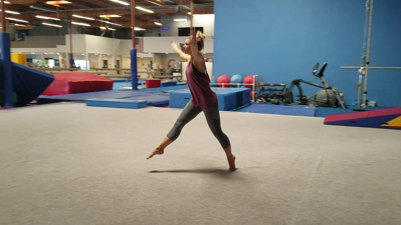 Xcel SIlver 1 Floor Routine 2018-2019 season - YouTube