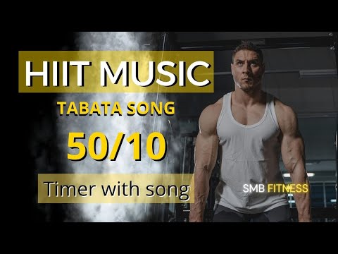 HIIT Workout Music 50/10 - Tabata 50 10 With timer