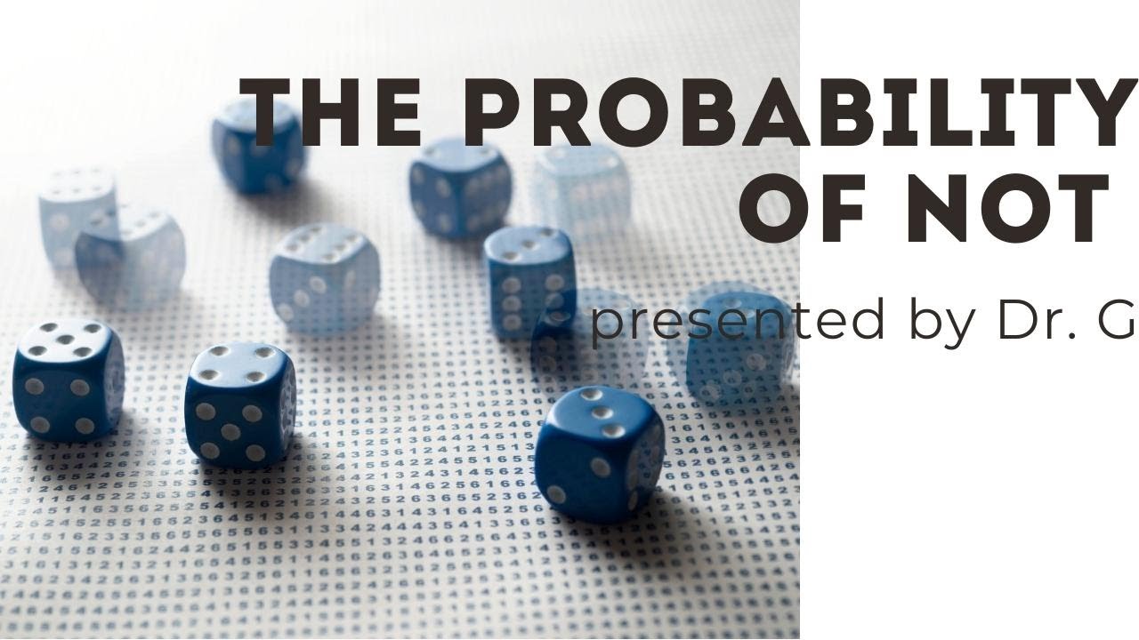 Probability of NOT - YouTube