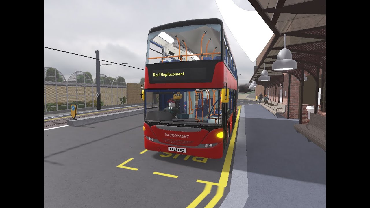 Croycoach Scania Omnicity Croykent Rail Replacement from Norwood ...