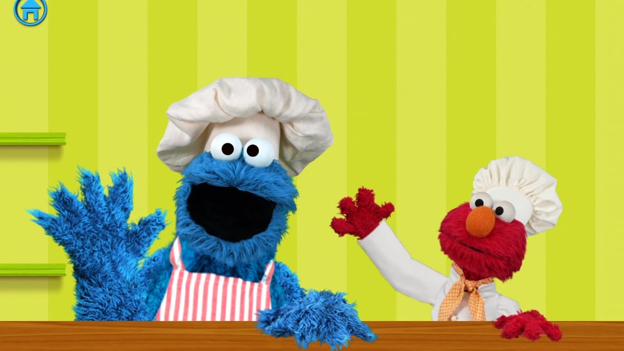 Cookie Monster & Elmo Cooking Together! 🍪👨‍🍳 - YouTube