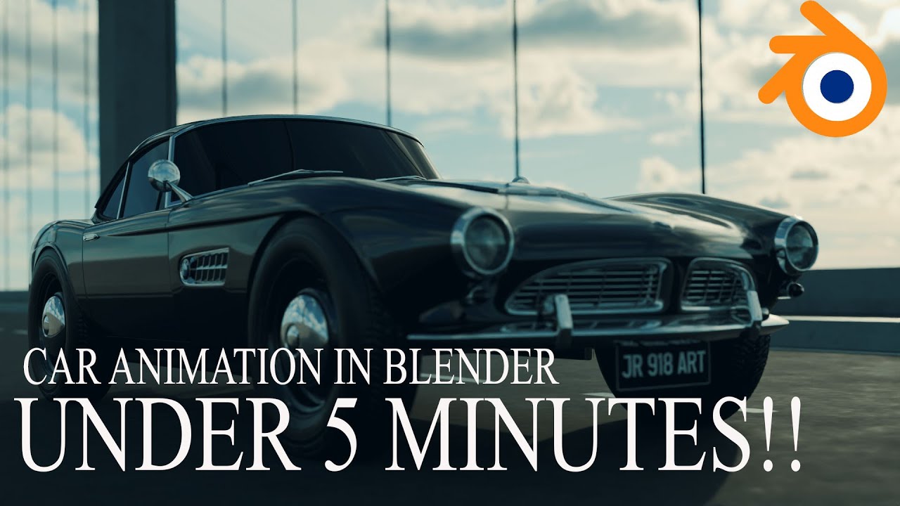 HOW TO MAKE A CAR ANIMATION UNDER 5 MINUTES!!!! - YouTube
