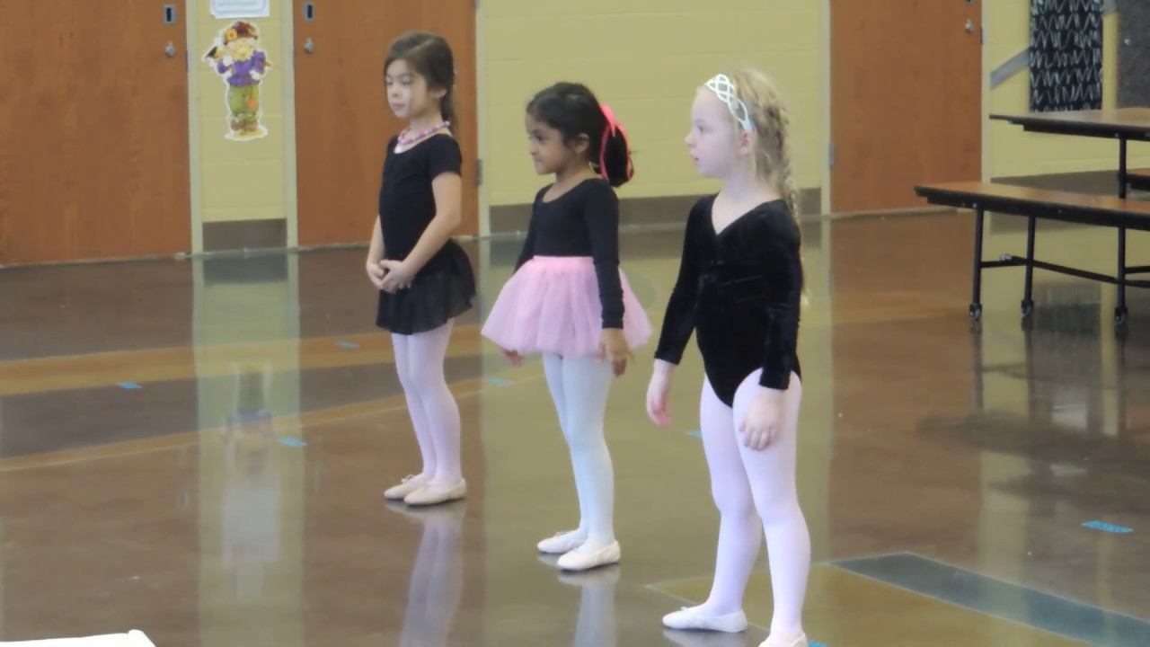 Mithi ballet practice - YouTube