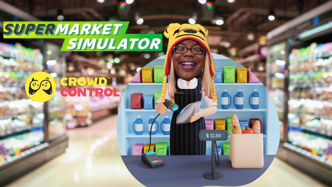 Goal To Make $10k | Crowd Control | Supermarket Simulator - YouTube