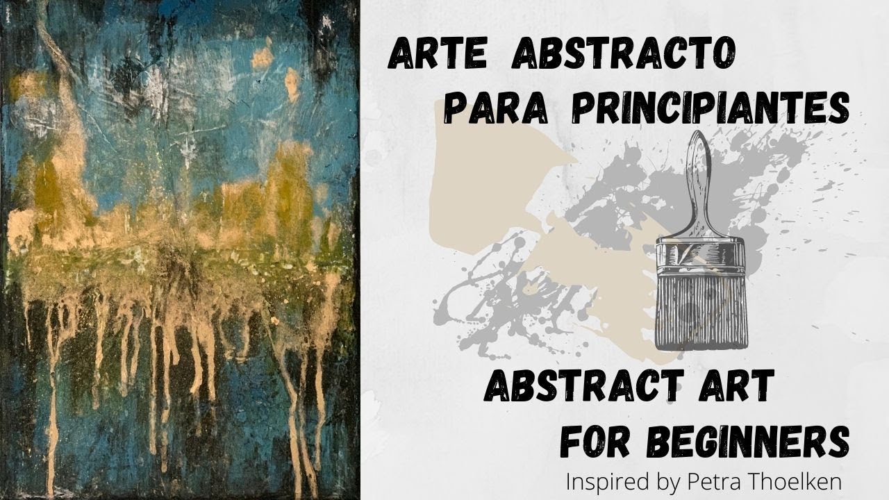 Abstract Painting for Beginners inspired by KünstlerStreich, Petra ...