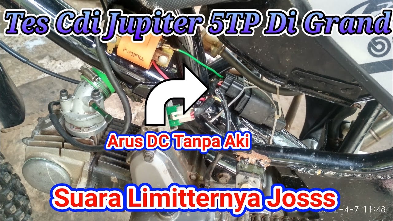 Astrea Grand ada Limiternya Pake Cdi Jupiter Z 5TP - YouTube