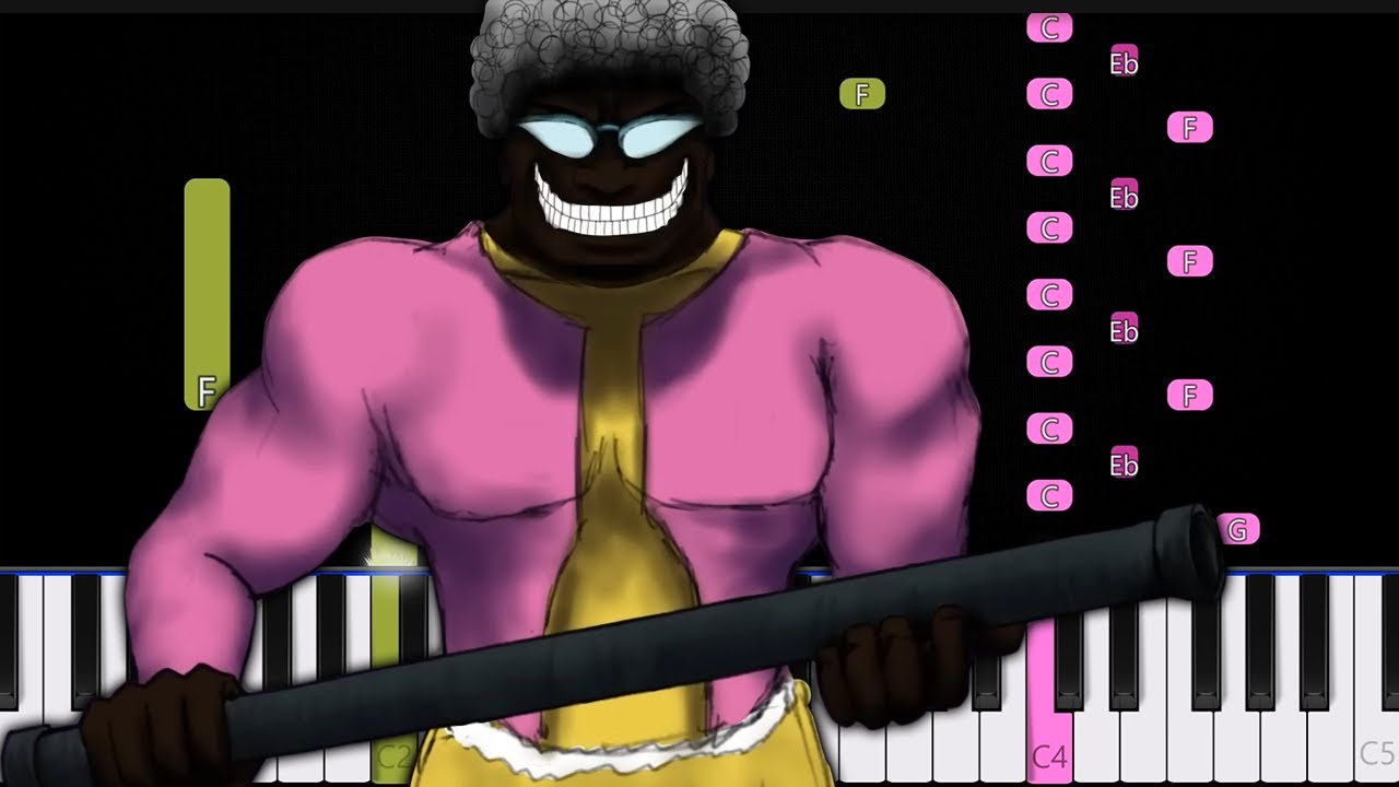 How to Play "Big Dig Randy" on Piano - YouTube