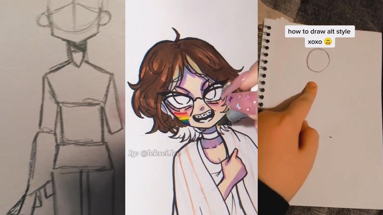 ALT Drawing TikToks - Best TikTok Compilation #10 - YouTube