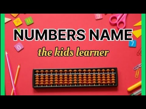 Number Names, Numbers Name 1-10, Number Spelling,One two three spelling ...