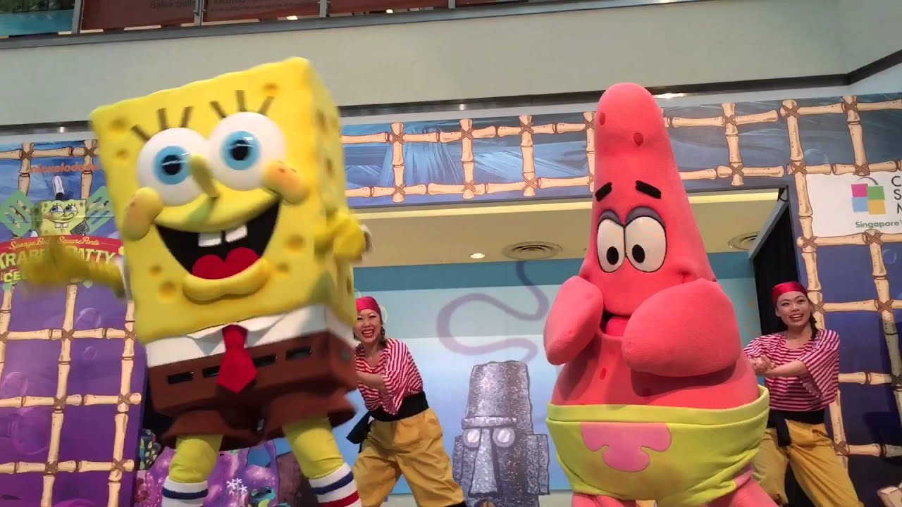 SpongeBob at City Square Mall - YouTube