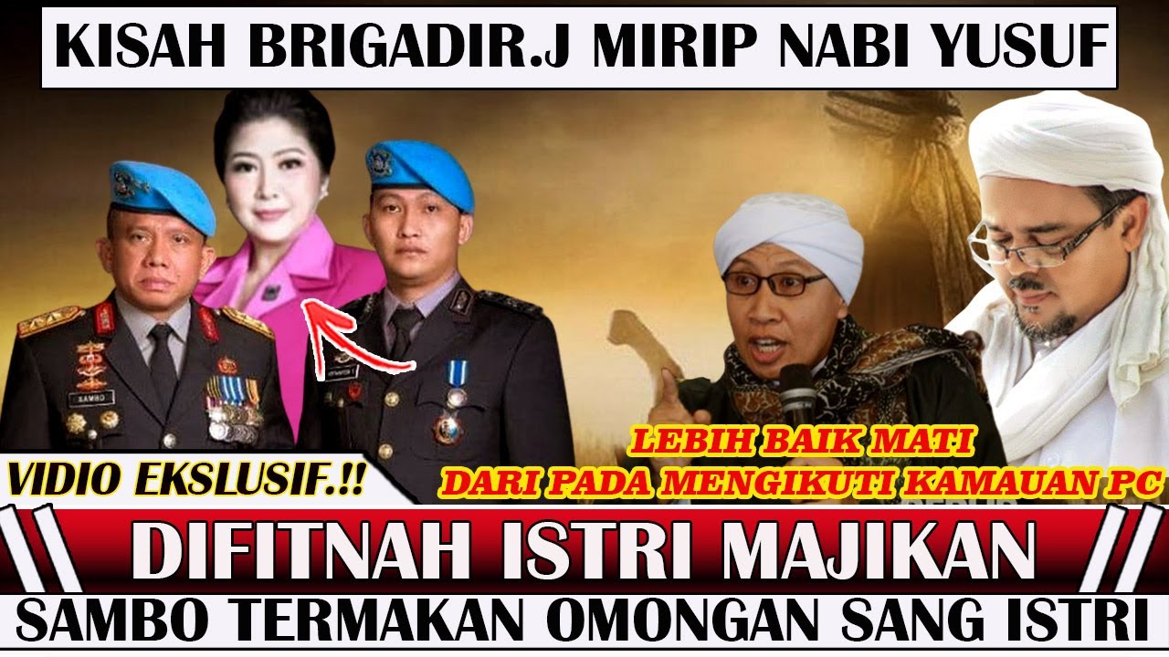 BERITA TERKINI ~ KASUS BRIGADIR.J MIRIP KISAH NABIH YUSUF, DIFITNAH ISTRI MAJIKAN - YouTube