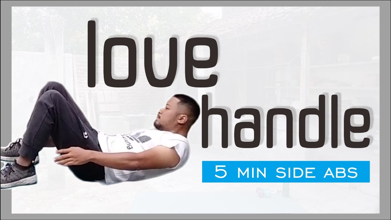 5 Min Love Handle Abs Workout | Obliques & Abs Burn Home Workout - YouTube