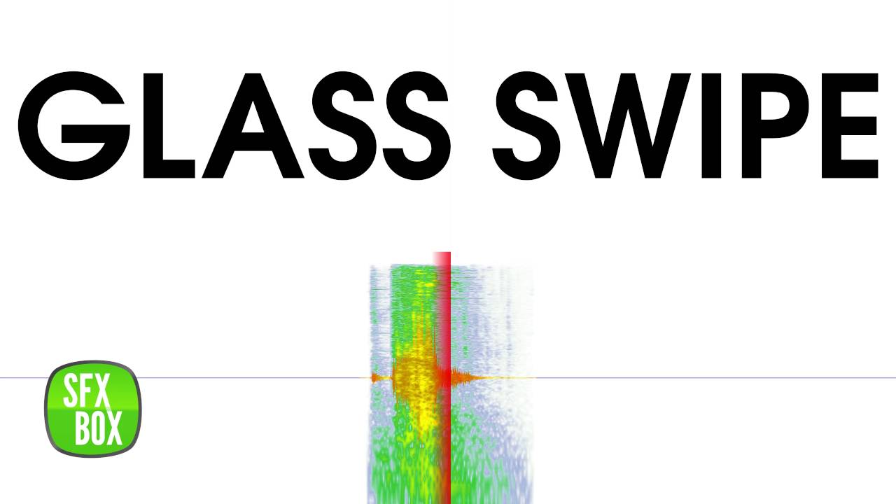 Glass Swipe Sound Effect - YouTube