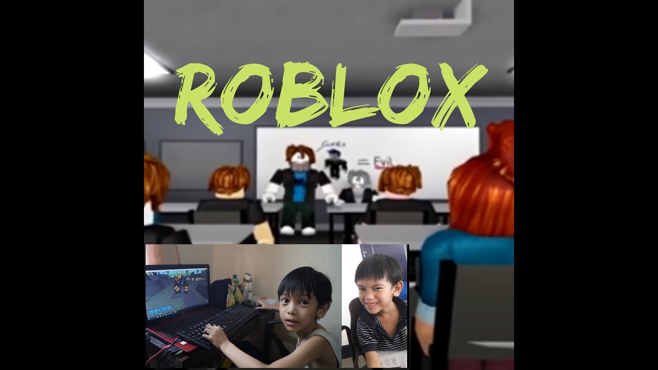 Diaper boy Playing Roblox - YouTube
