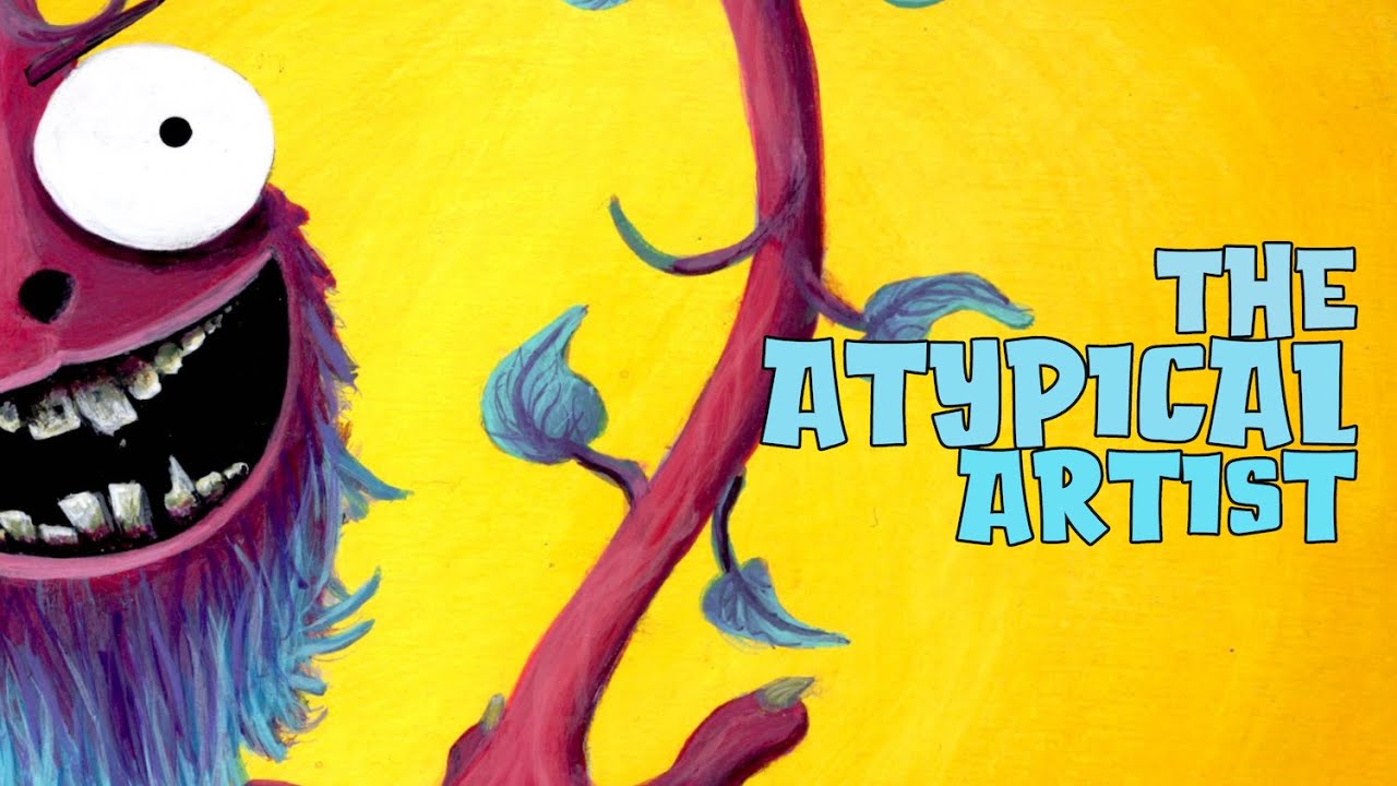 The Leaf Guy: A Malevolent Misfit of Mayhem Timelapse Painting - YouTube