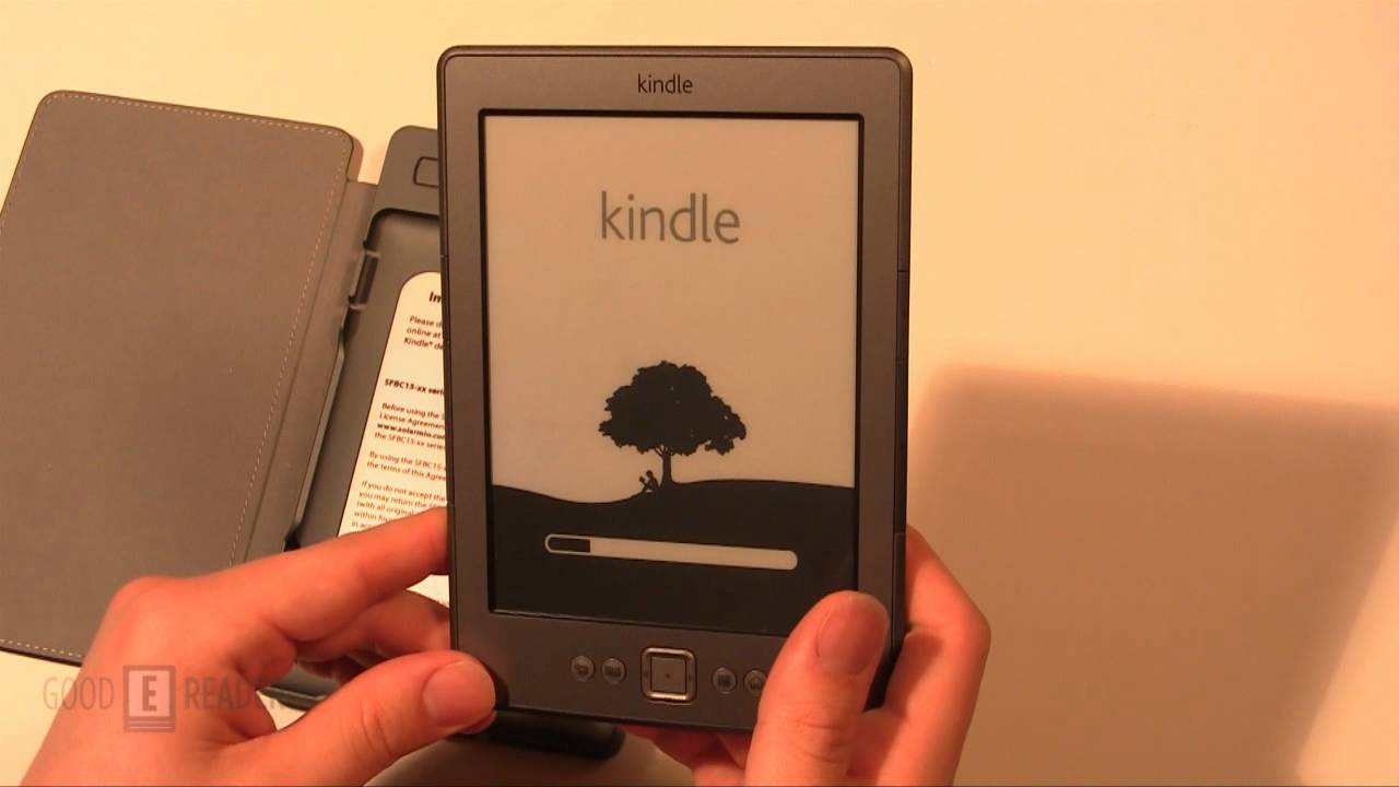 Review of the Power and Lighted Case for Kindle 4 - YouTube